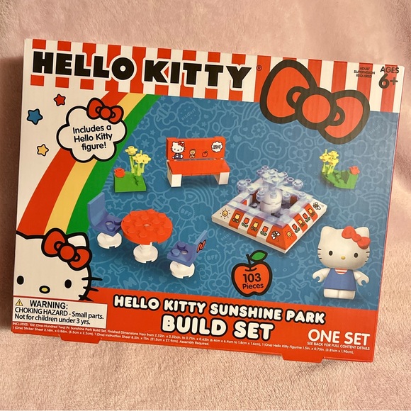 Hello Kitty | Toys | Hp Hello Kitty 3 Piece Sunshine Park Build Set ...